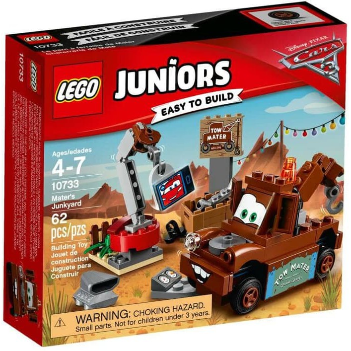 Jual LEGO Juniors- Mater's Junkyard (10733) | Shopee Indonesia