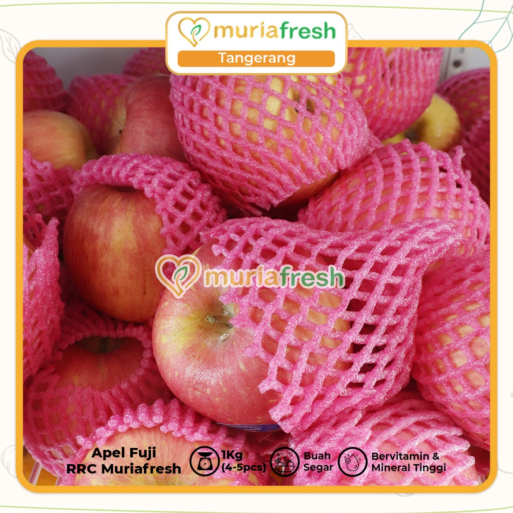 Jual Apel Fuji RRC MuriaFresh (500-1000 Gram) | Premium dan Bergaransi ...
