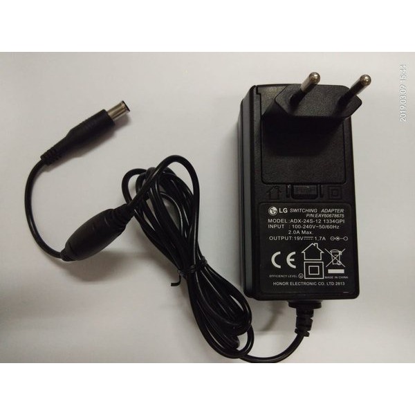 Jual Adaptor monitor LED TV LG 19v 0.84a original | Shopee Indonesia