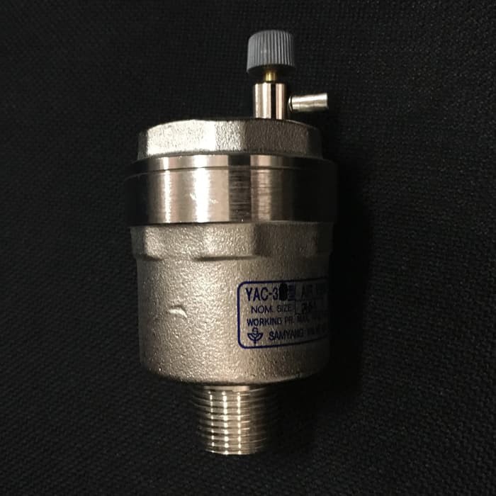 Jual Automatic Air Vent Valve Merk Samyang ukuran 20mm | Shopee Indonesia