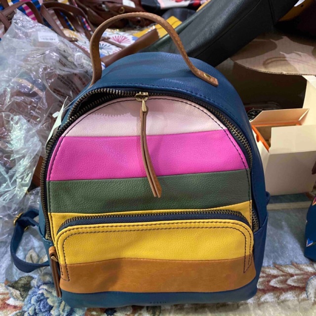Jual TAS FOSSIL FELICITY BACKPACK MULTI COLOUR | Shopee Indonesia