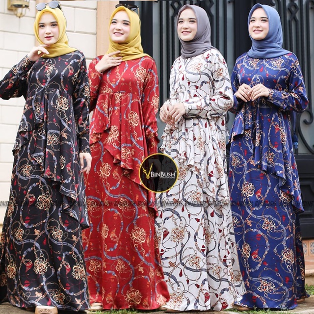 Jual Rasty Dress Etnik Original By Binbush | Shopee Indonesia