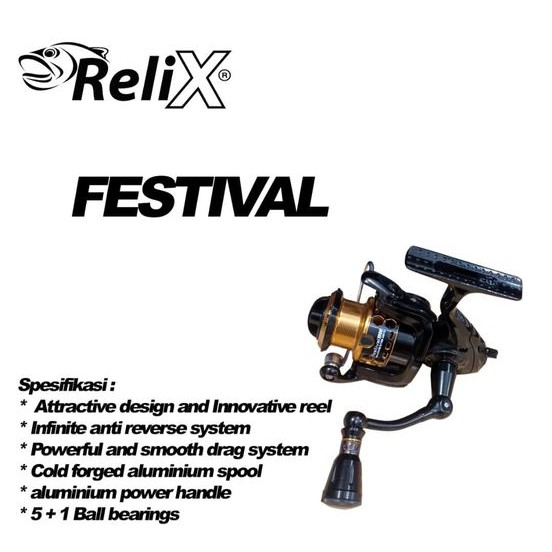 Jual Reel RELIX FESTIVAL (POWER HANDLE) | Shopee Indonesia