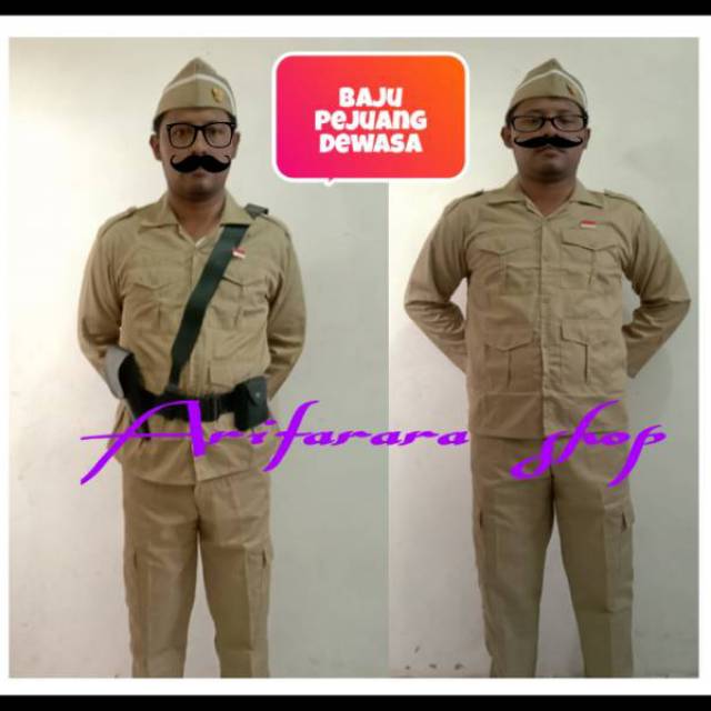 Jual Baju Pejuang Baju Veteran Baju Bungtomo Dewasa | Shopee Indonesia Jual Baju Pejuang Baju Veteran Baju Bungtomo Dewasa | Shopee Indonesia