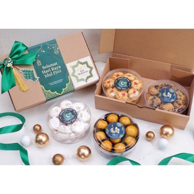 Jual Cookies Box 2 Toples 250Gr Hampers Hamper Lebaran Idul Fitri Eid ...