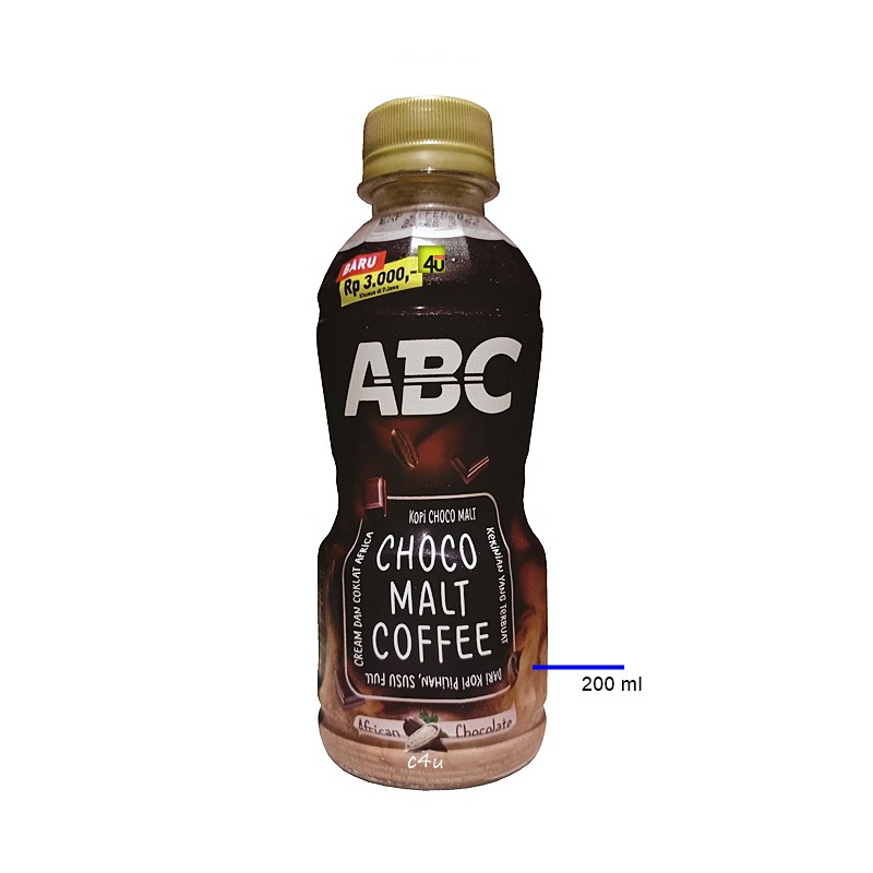 Jual ABC - Coffee Drink - 200ml Botol RTD | Shopee Indonesia