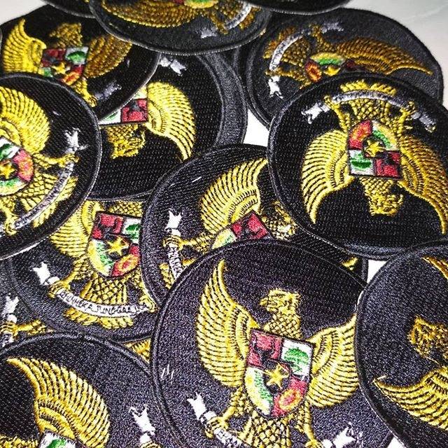 Jual Emblem patch bordir garuda indonesia | Shopee Indonesia