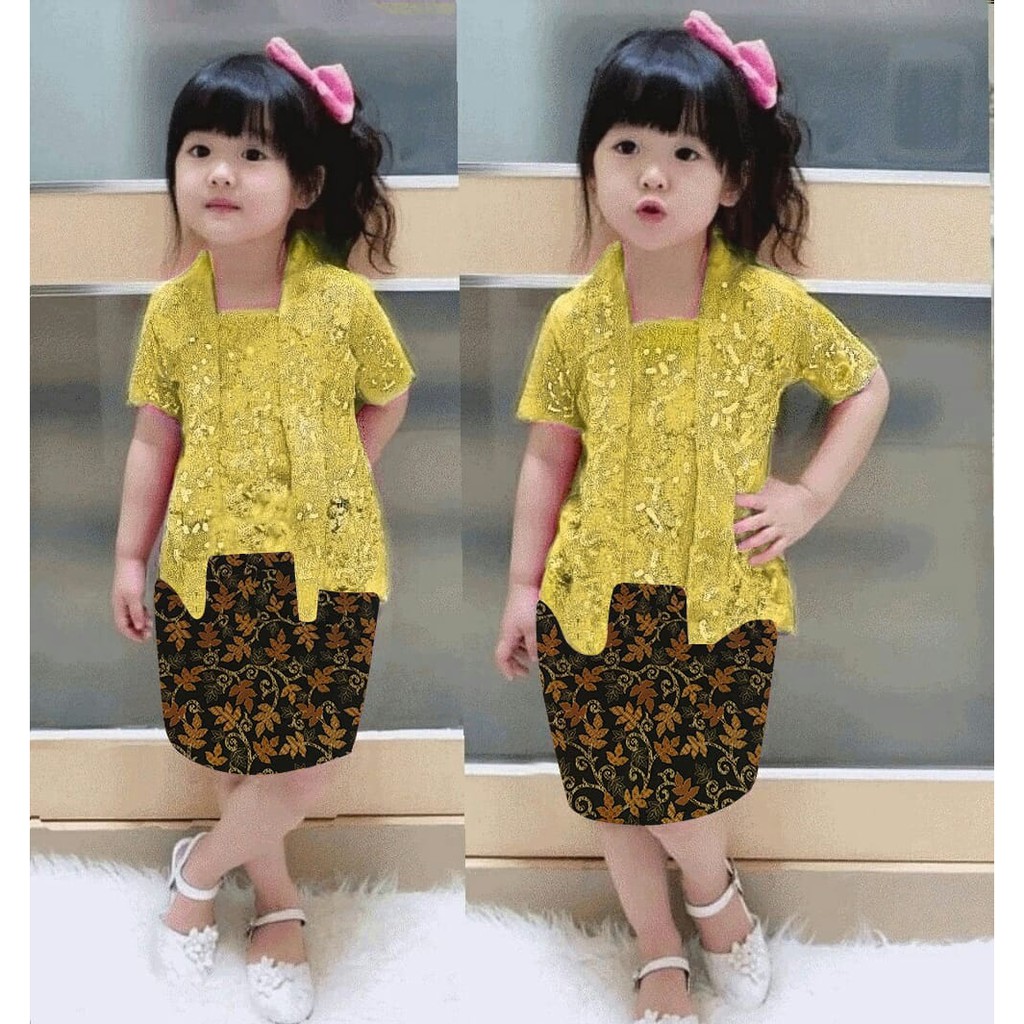 Jual (FlashSale) Kb Kids Chacha (Size 2 s/d 9th) 7 warna Kebaya Anak ...