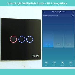 Jual BARDI SURABAYA OFFICIAL Smart Wall Switch Touch 3 Gang Saklar ...