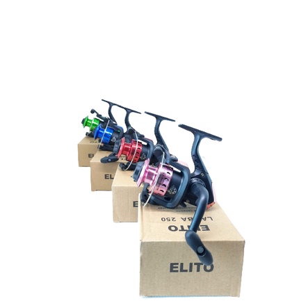 Jual Reel Pancing ELITO LAMBA 250 dengan 6 BEARING ALUMUNIUM SPOOL dan ...