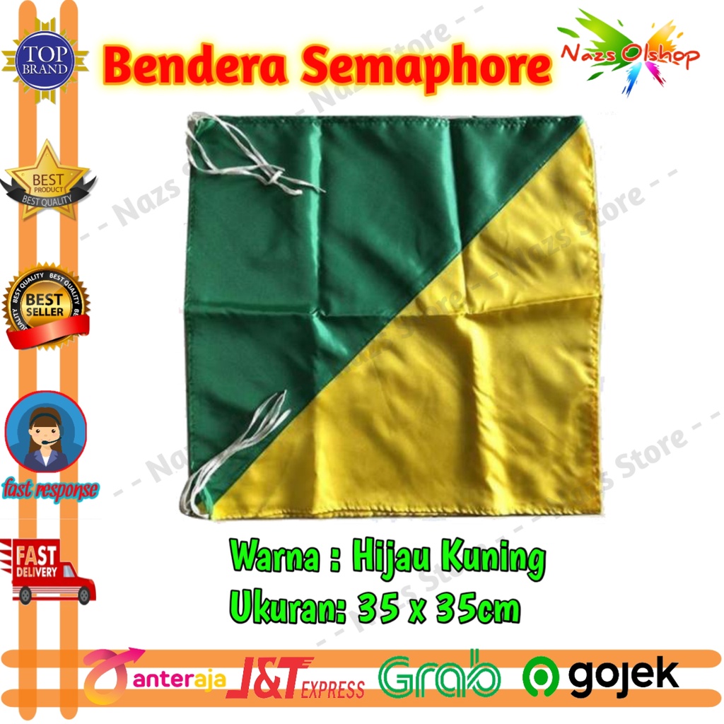 Jual Bendera Semaphore / Semapur Pramuka Siaga Penggalang Penegak ...