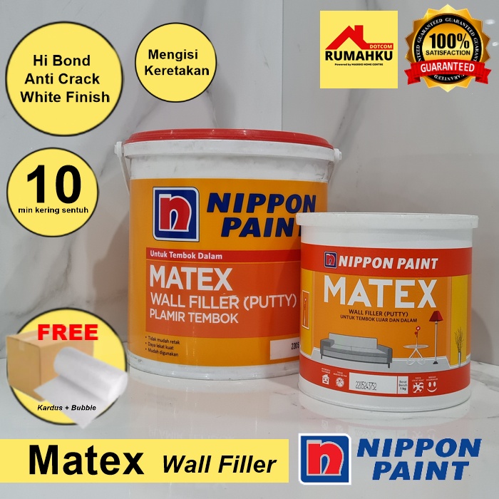 Jual CAT DEMPUL TEMBOK - CAT PENGHILANG RETAK TEMBOK - CAT PLAMIR ...