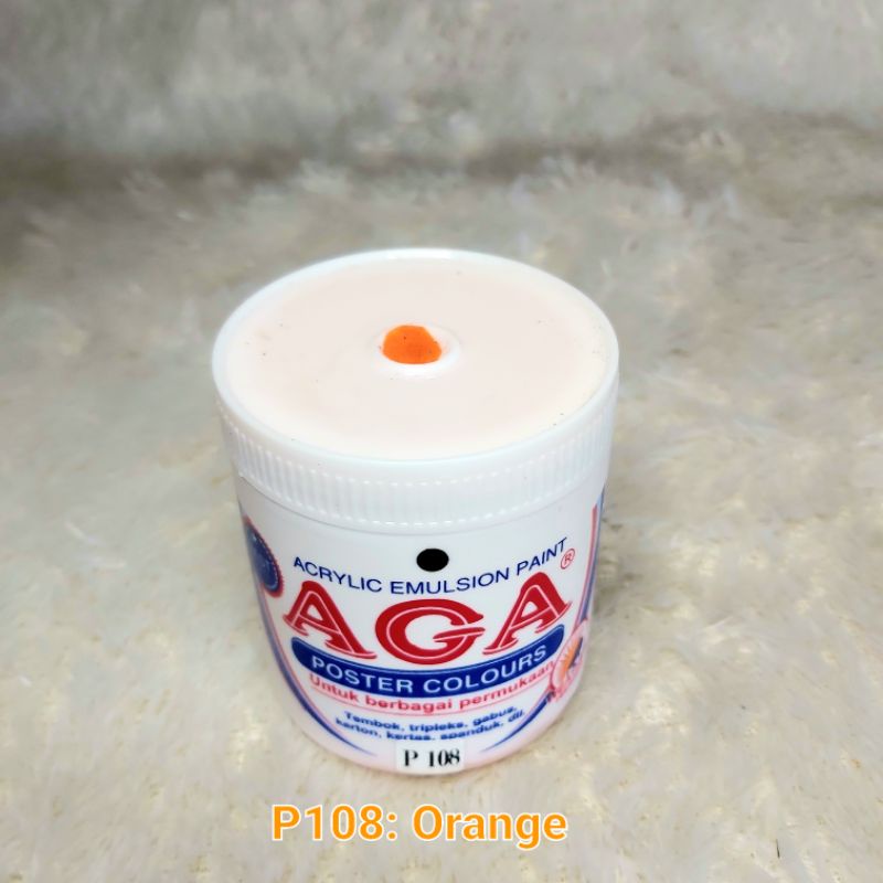 Jual Cat Poster AGA /Cat Acrylic AGA 250cc/Cat AGA 250cc/250ml | Shopee ...