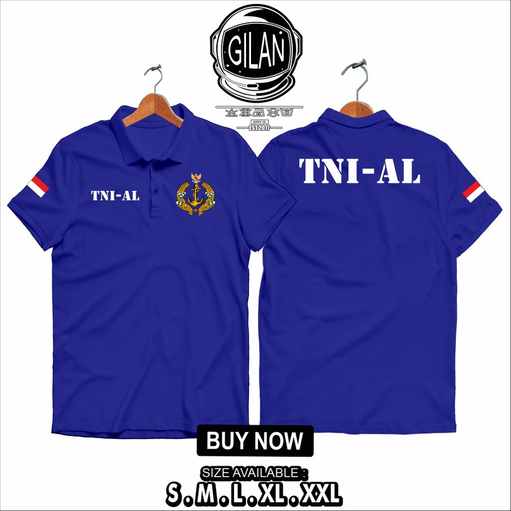 Jual Polo shirt Kaos Kerah TNI AL ANGKATAN LAUT Polo Profesi - SAKAZUKI | Shopee Indonesia
