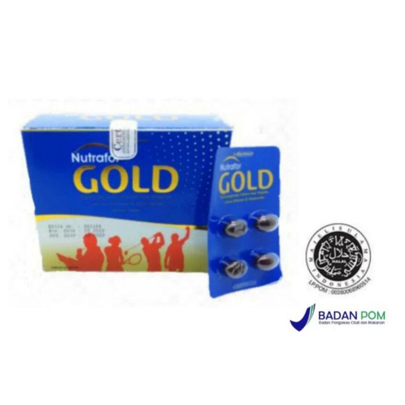 Jual Nutrafor Gold per strip Multivitamin | Shopee Indonesia