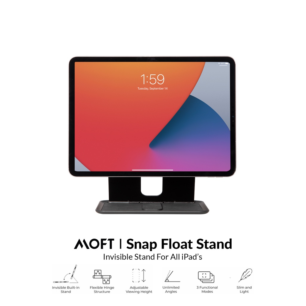 Jual MOFT Snap Float Stand Holder for Universal Tablet & Ipad Stand ...