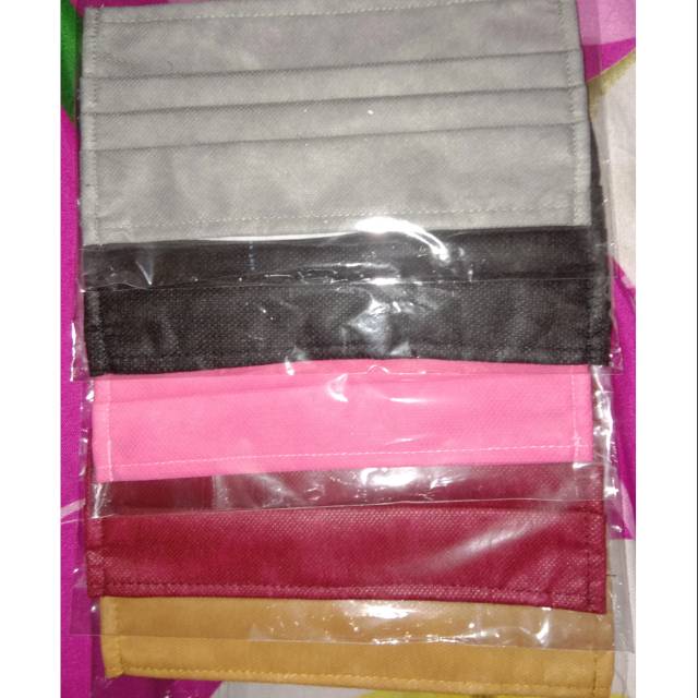 Jual Spunbond Masker 2 ply (hijab/non hijab) | Shopee Indonesia
