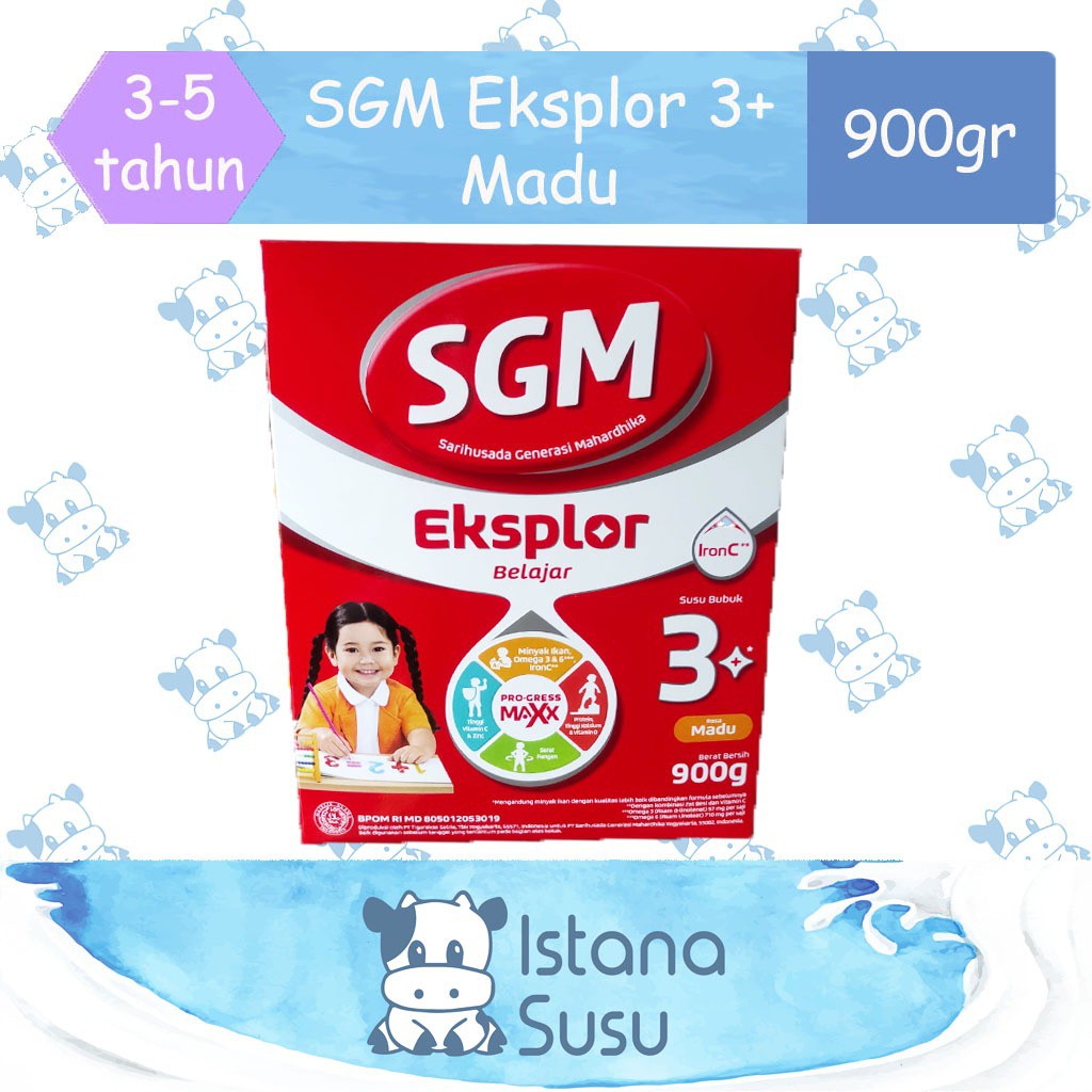 Jual SGM Eksplor 3 Plus Madu 900gr | Shopee Indonesia