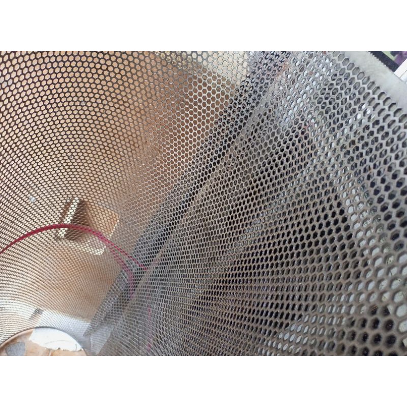 Jual plat ram besi Grill hexagonal segi 6 & lobang bulat ukuran 100 x ...