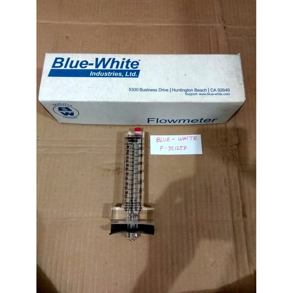 Jual Flow Meter Merk Blue White ukuran 1 1/4” (32A) | Shopee Indonesia