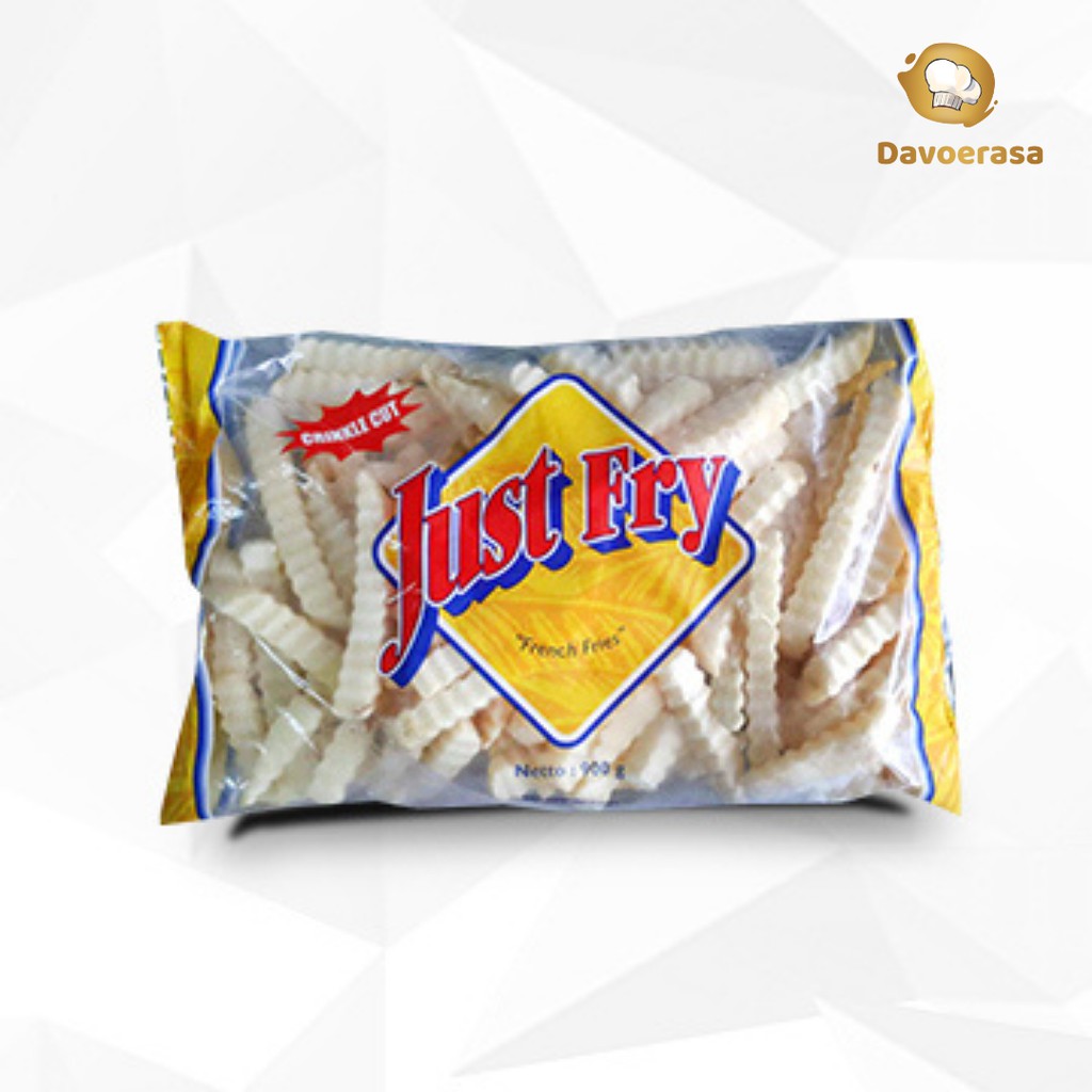 Jual Kentang Just Fry French Fries Crinkle Cut 450 Gram Potongan ...