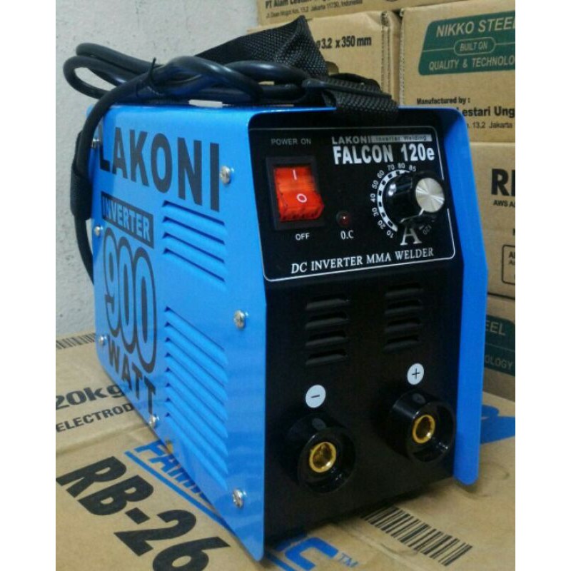 Jual Mesin Las Listrik Inverter Lakoni Falcon 120 E 900 Watt | Shopee ...