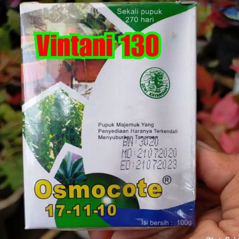 Jual DEKASTAR Osmocote 17 11 10 Pupuk Release Untuk Daun | Shopee Indonesia