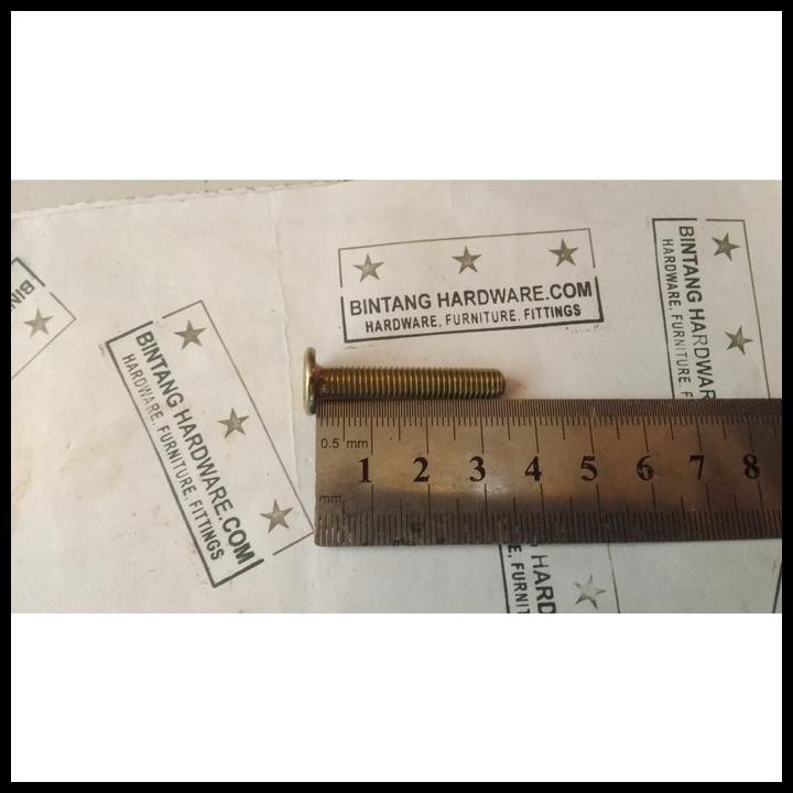Jual Baut Jcbc 6X35 Knockdown Diameter 6Mm Panjang 35Mm Knock Down ...