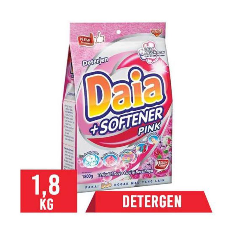Jual DAIA DETERGENT 1,8kg | Shopee Indonesia