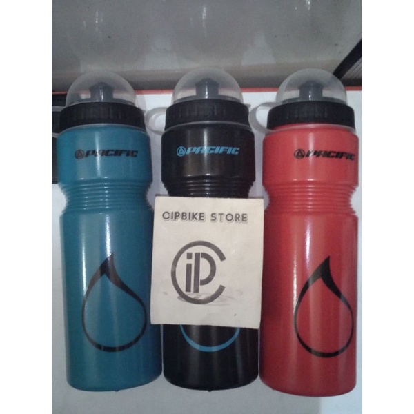 Jual botol minum sepeda pacific warna 750ml ada tutupnya BPA free ...