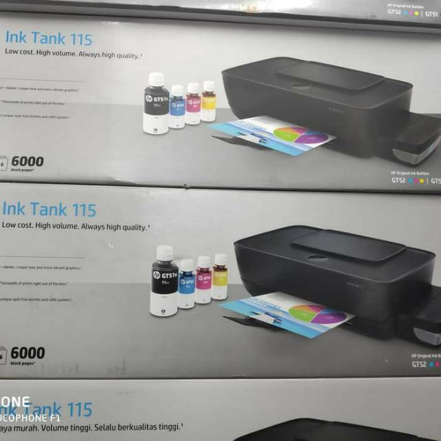 Jual Printer Hp 115 print only Hp ink tank 115 garansi 2 tahun | Shopee ...