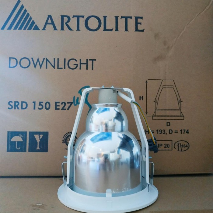 Jual DOWNLIGHT ARTOLITE SRD 150 E27 | Shopee Indonesia