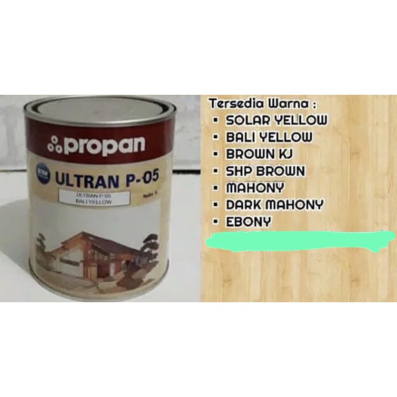 Jual CAT KAYU PLITUR - POLITUR KAYU ULTRAN P05 PROPAN 1 KG | Shopee ...