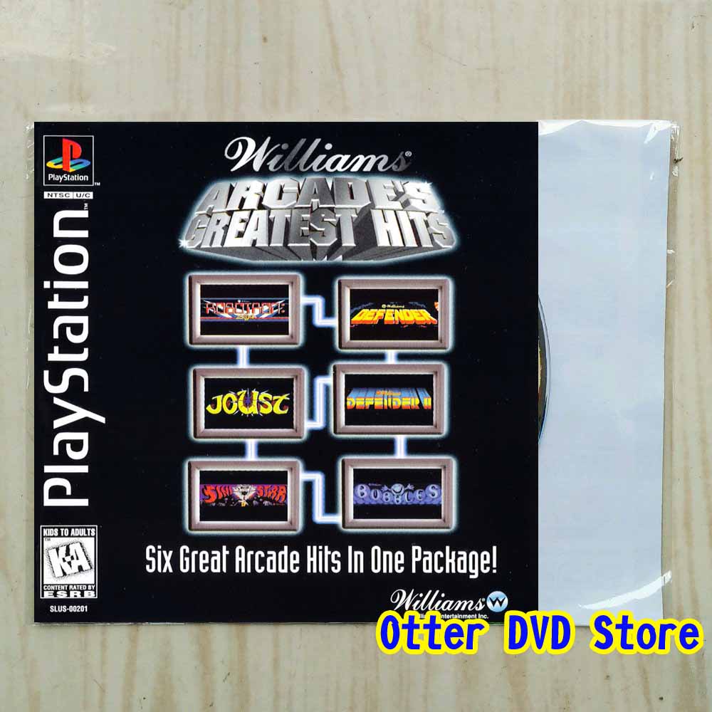 Jual Kaset CD Game Ps1 Ps 1 Williams Arcade's Greatest Hits | Shopee ...