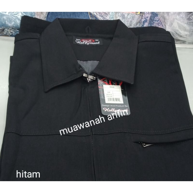 Jual jas jaket polos pria/jasket kantor hitam polos/jaket kantoran ...