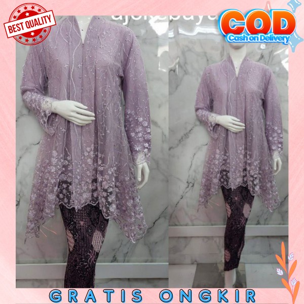 Jual One Set Kabaya Premium Bj Atasan Kebya Cwek Murah Baju Graduation ...