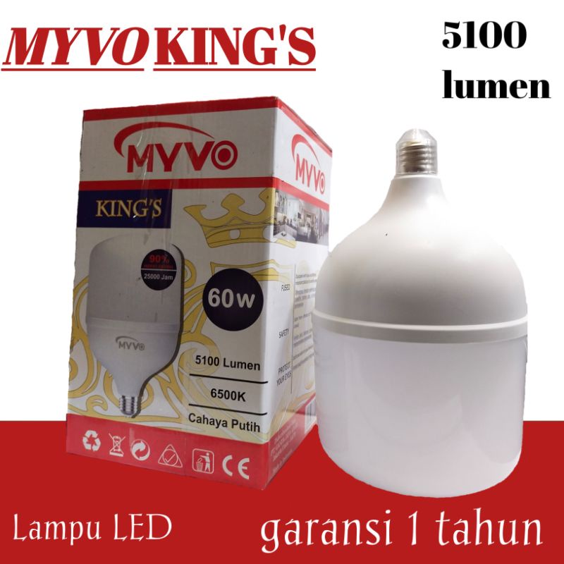 Jual Lampu LED Myvo King / Bohlam Lampu Myvo King Super Terang ...