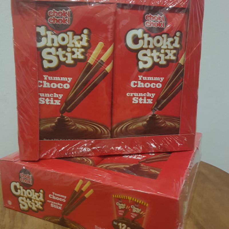 Jual Choki Stix-stick coklat 1 kotak isi 12 pcs | Shopee Indonesia