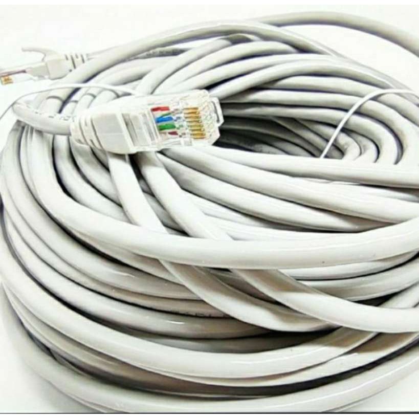 Jual Kabel LAN 30 Meter RJ45 CAT6 | Shopee Indonesia