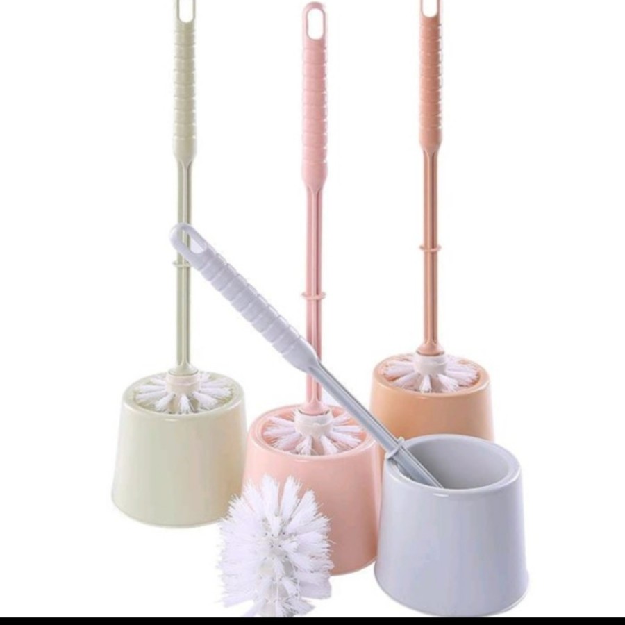 Jual Sikat Toilet Set Wadah Alat Kebersihan Kamar mandi WC Brush Rumah ...