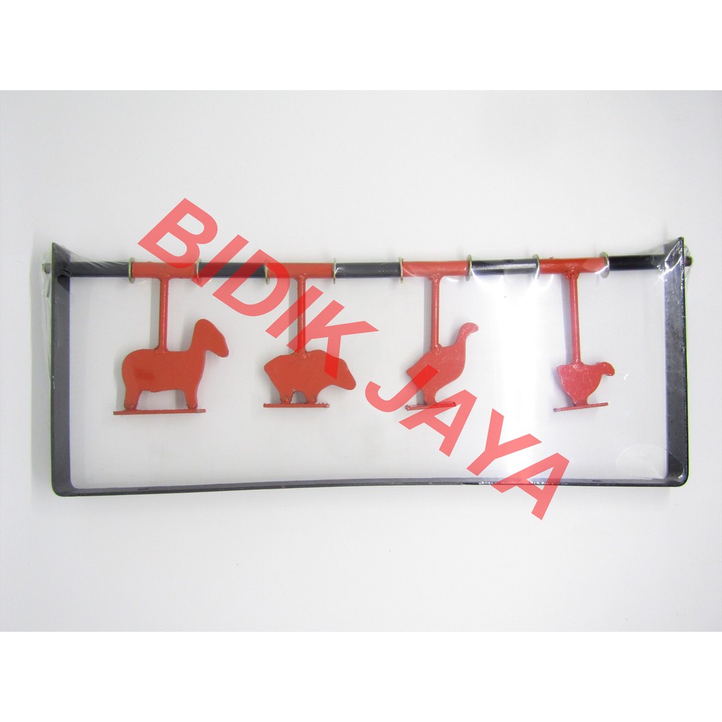 Jual metal silhouette targets - target menembak - metal target - target ...