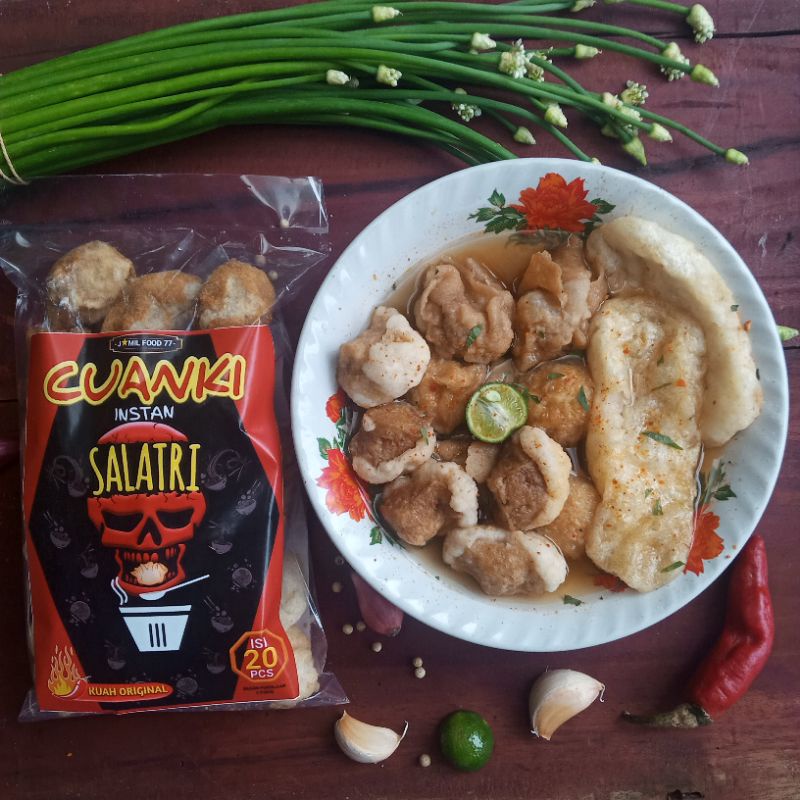 Jual MAKANAN INSTAN CUANKI OLEH OLEH KHAS BANDUNG TOPING BASO ACI ISI ...