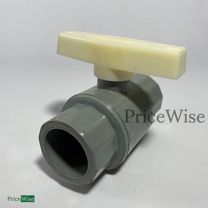 Jual Stop Kran Gagang PVC 1 / PVC Ball Valve MDN | Shopee Indonesia