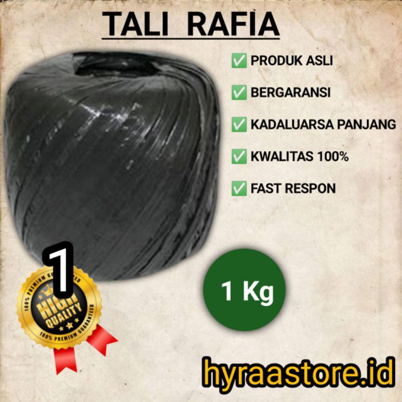 Jual Tali Rafia Hitam - 1 kg | Shopee Indonesia