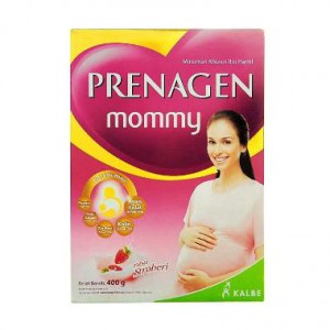 Jual PRENAGEN MOMMY SUSU BUBUK IBU HAMIL STRAWBERRY BOX 400g | Shopee Indonesia