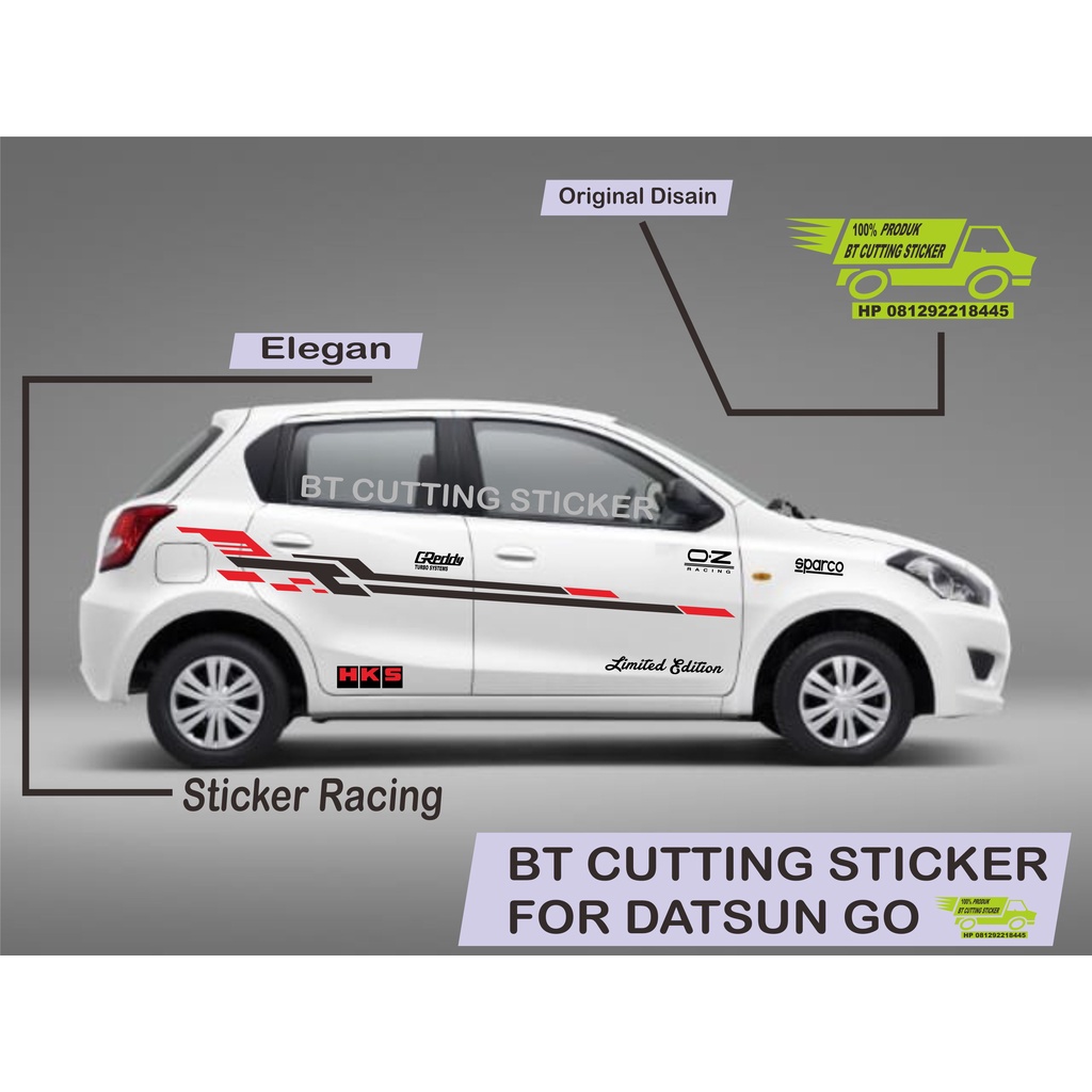 Jual sticker mobil datsun go stiker mobil datsun go stiker list mobil ...