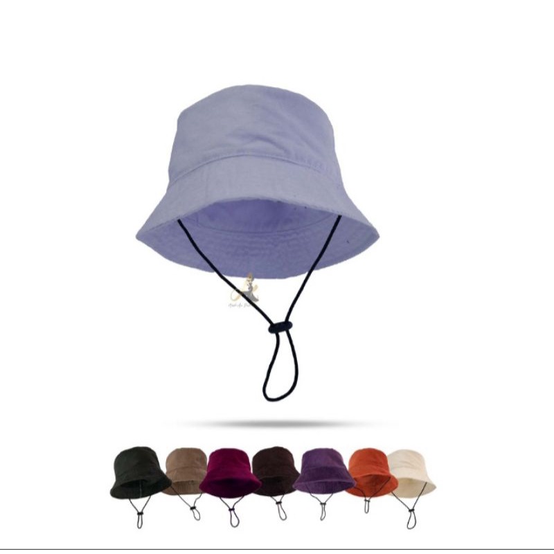 Jual Bucket Corduroy Anak Tali / Topi Bucket Bahan Corduroy | Shopee ...