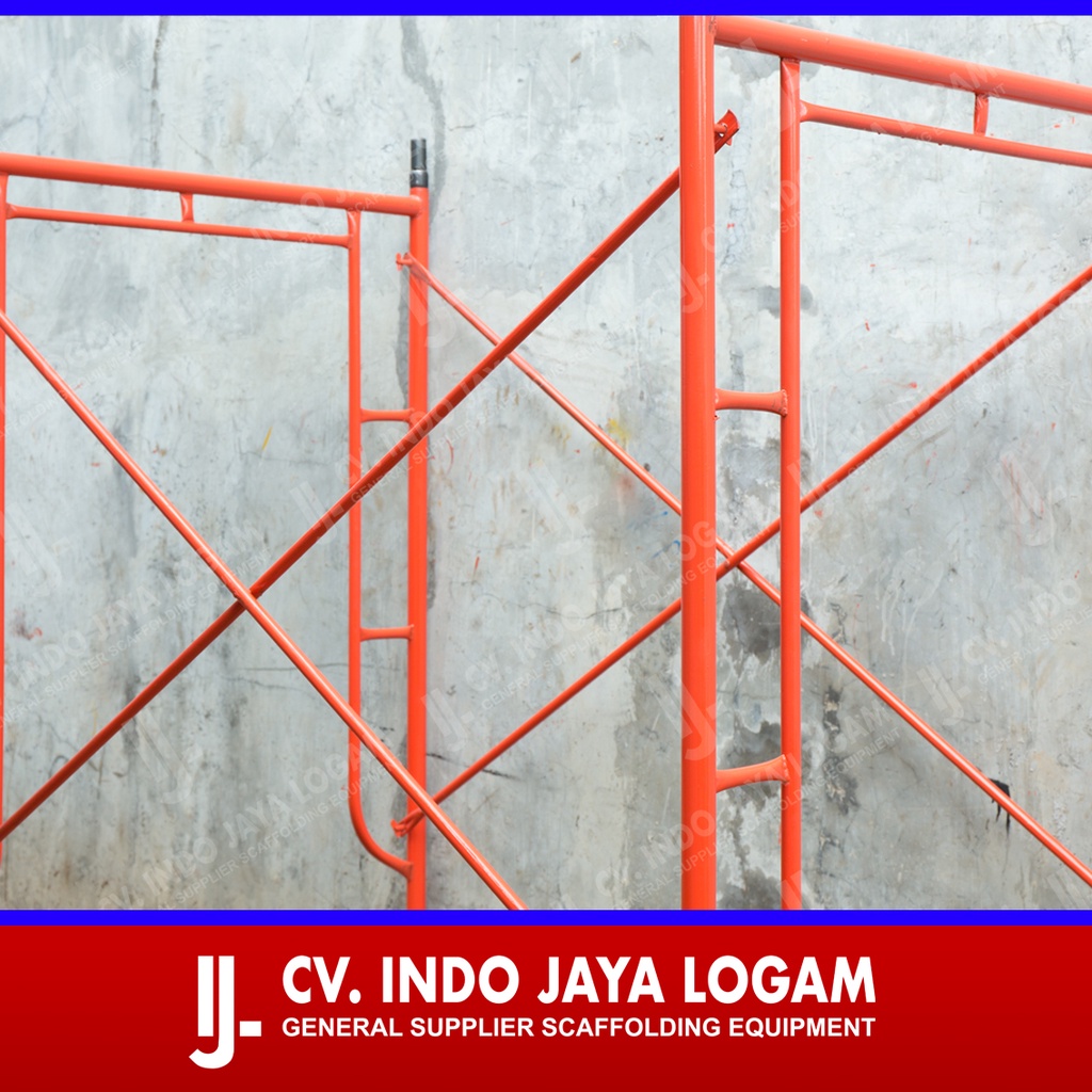 Jual JUAL Steger Stager Stegger Scaffolding 1.90 190 cm 1 Set Baru SNI ...