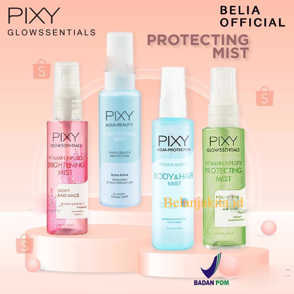 Jual Pixy Aqua Beauty Protecting Mist 60ml Face Mist Shield Body