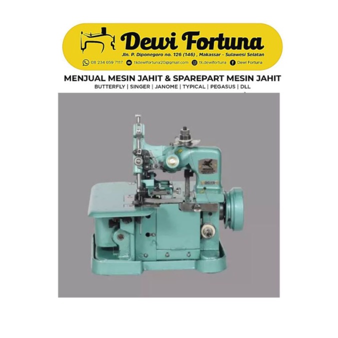 Jual Mesin Jahit Obras Pegasus | Shopee Indonesia